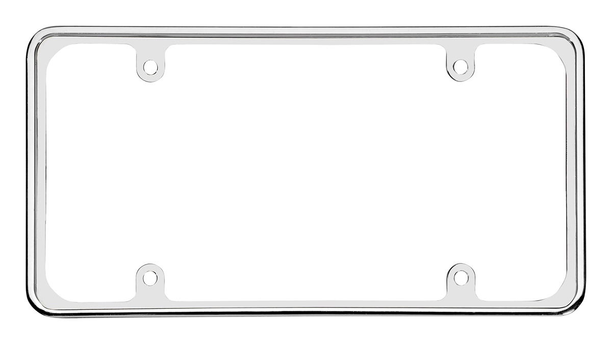 Perimeter, Chrome - License Plate Frame | Cruiser Accessories
